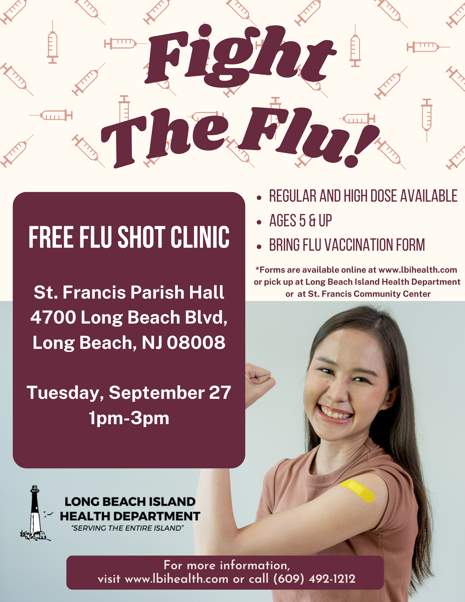 Free Flu Shot Clinic – Long Beach Township